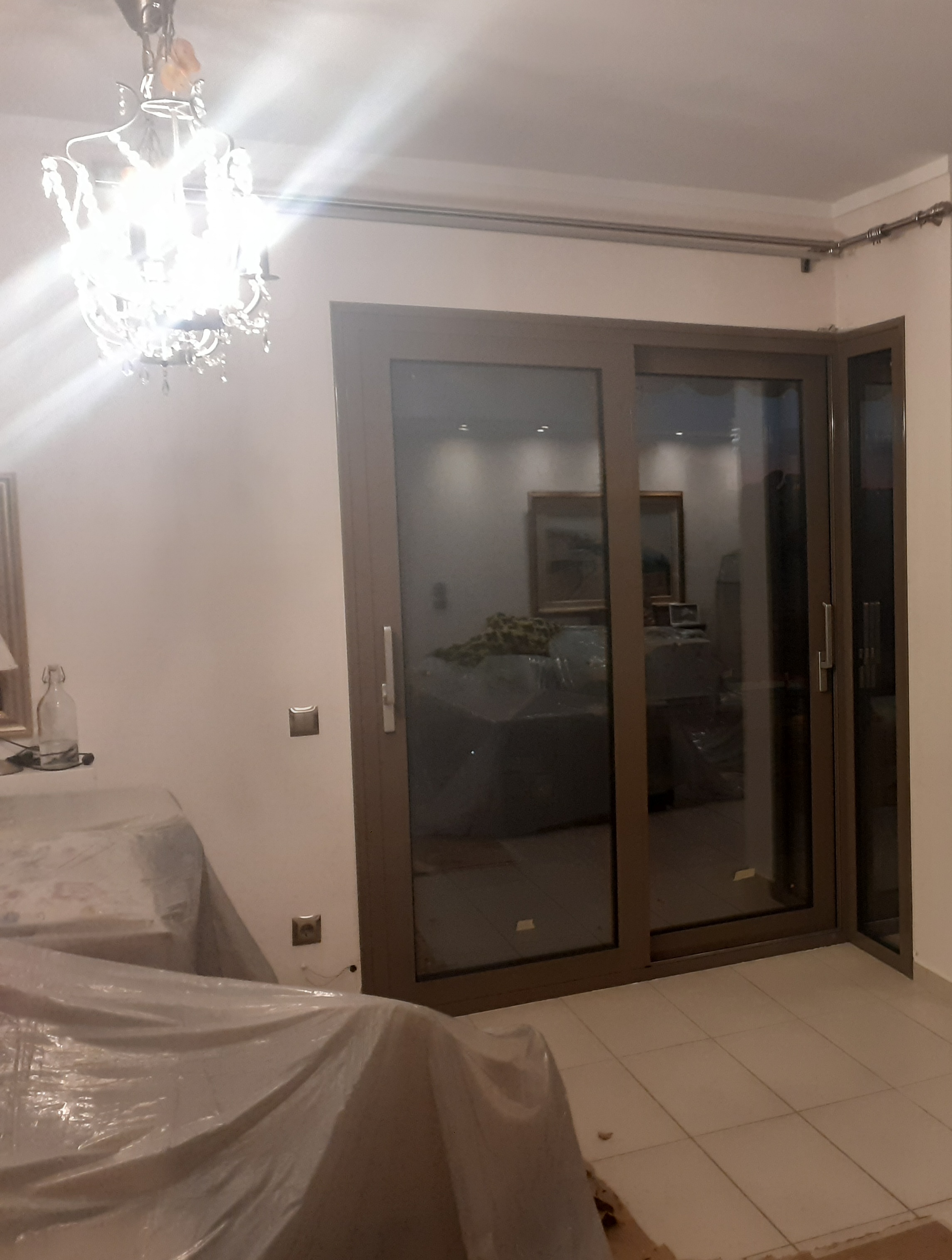 Συρόμενα ανασηκώμενα κουφώματα αλουμινίου χρώμα ral τύπου ( hipi sipi ...